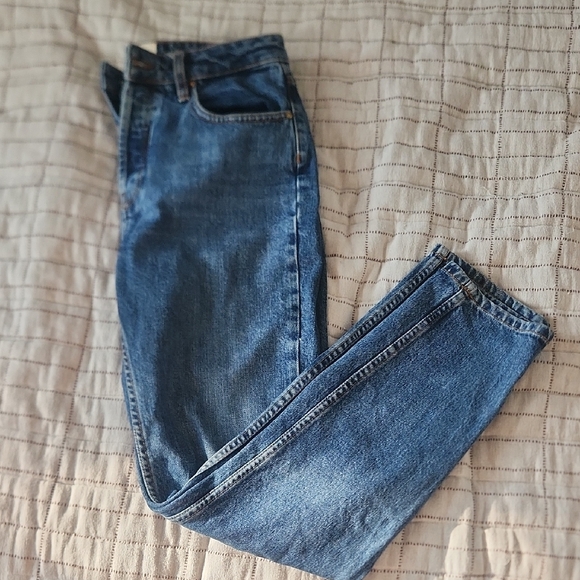 Sezane | Jeans | Sezane Denim Classic Blue Straight Leg Jeans 26 | Poshmark